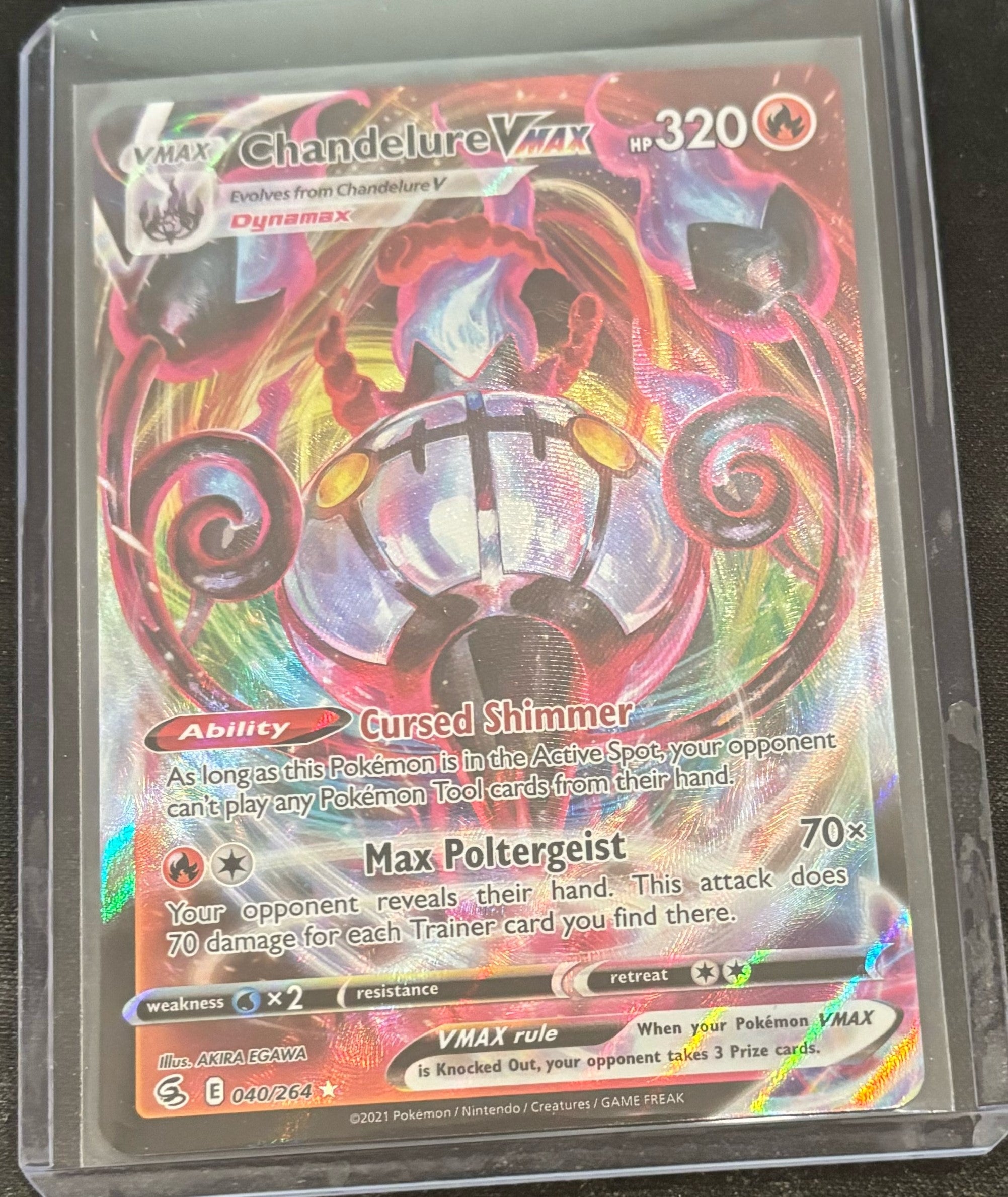 Chandelure VMax - Fusion Strike – RareCatch Card Trove